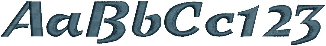Stylized Fonts - Art of Embroidery