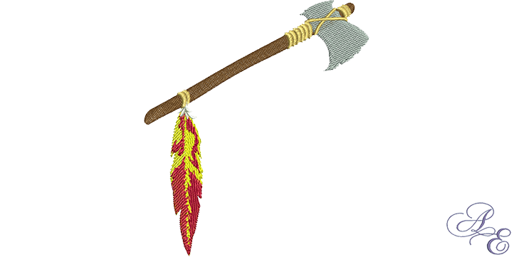 Art of Embroidery - Tomahawk - Machine Embroidery Designs