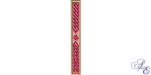 Celtic Knot Isaz Rune - Art of Embroidery