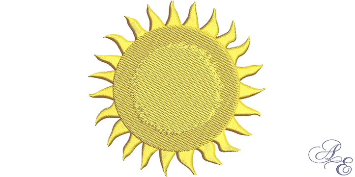 Sun - Art of Embroidery
