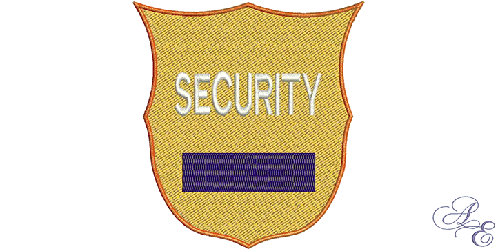 Security Shield 1 - Art of Embroidery