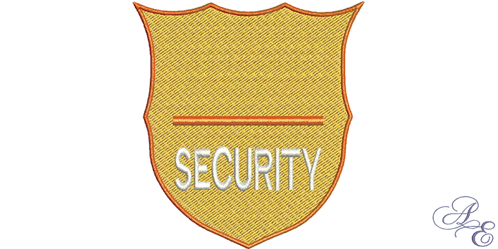 Security Shield 2a - Art of Embroidery